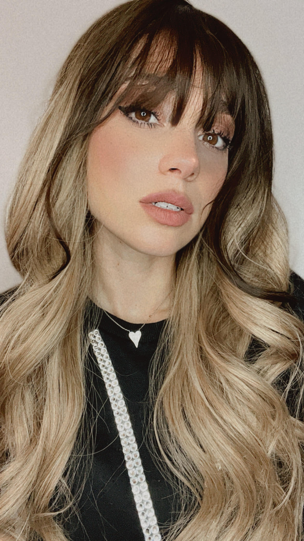 EllaRae | Hazel Style Wig | Cool Brown Wavy Wig with Highlights and ...